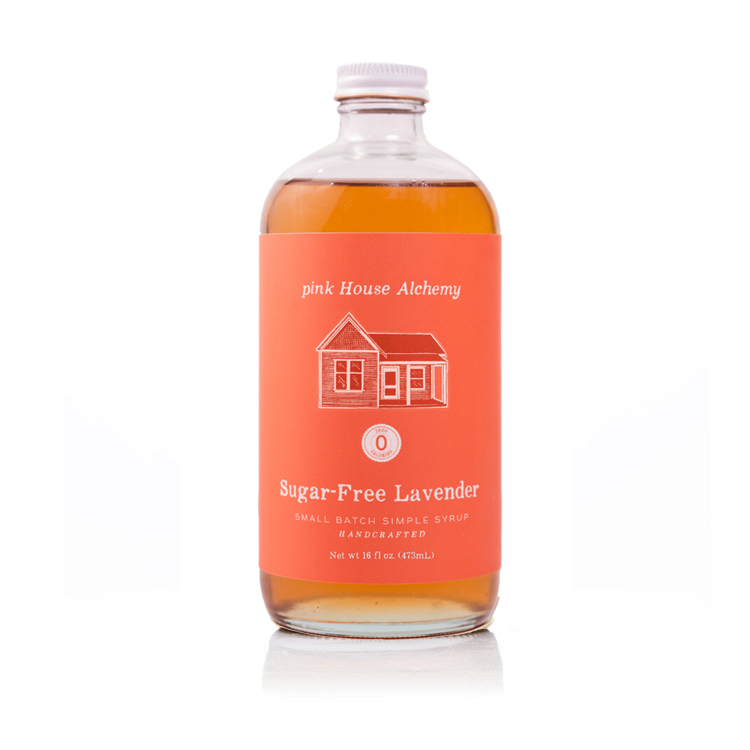 Sugar-Free Lavender Syrup 16oz | Pink House Alchemy Wholesale